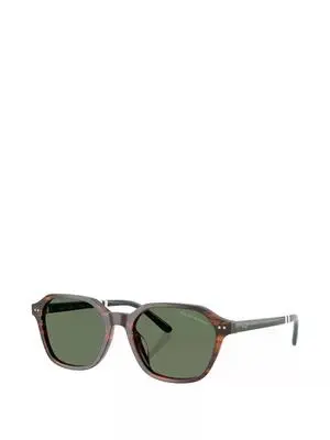 POLO RALPH LAUREN EYEWEAR Geometric Sunglasses - Brown