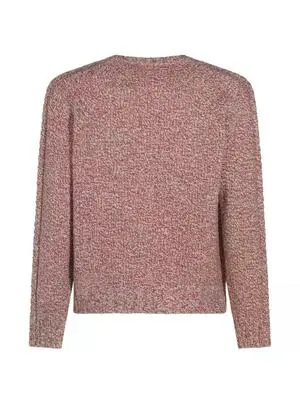 04651 / A TRIP IN A BAG Marl Raglan-sleeve Sweater