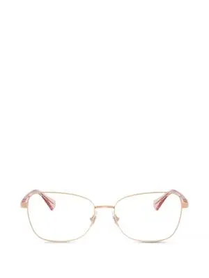 POLO RALPH LAUREN EYEWEAR Geometric-frame Glasses - Gold