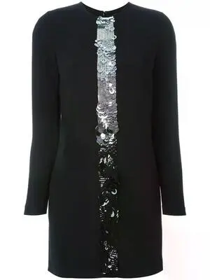 Dsquared2 Central Sequin Mini Dress - Black