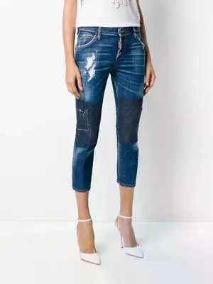 Dsquared2 Slouch Cropped Jeans