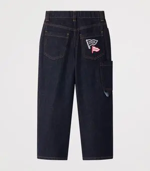 Bonpoint X Maison Kitsuné Embroidered Jeans