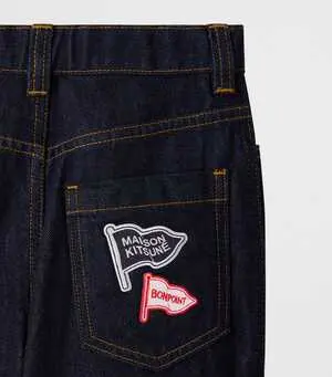 Bonpoint X Maison Kitsuné Embroidered Jeans