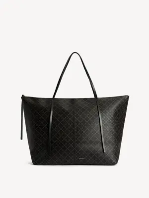 BY MALENE BIRGER Leese Tote Bag - Dark Chokolate