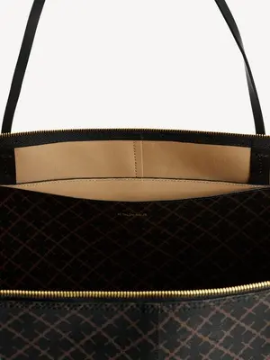 BY MALENE BIRGER Leese Tote Bag - Dark Chokolate