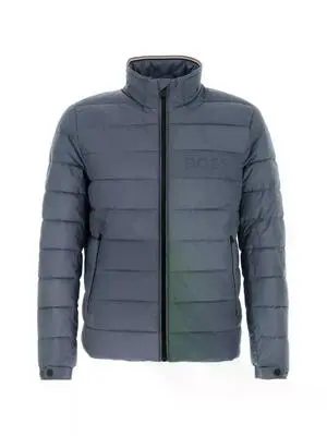 BOSS Classic Padded Quilted Jacket - Blue