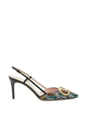 Valentino Garavani Embroidered Pumps