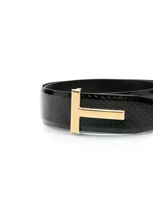 TOM FORD Logo-buckle Belt