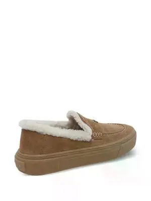 Hogan Shearling-trim Loafers