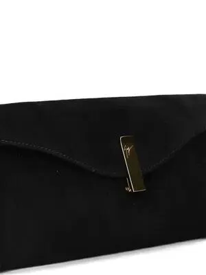 GIUSEPPE ZANOTTI Logo-plaque Chain-link Clutch Bag
