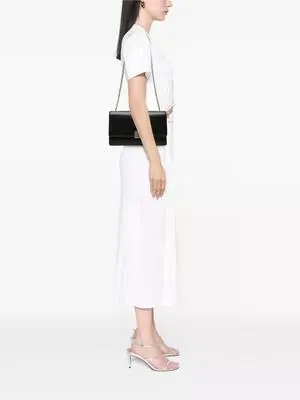 Celine Small Leather Case Chain Flap Shoulder Bag