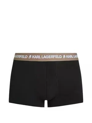 Karl Lagerfeld Logo Trunks - Black