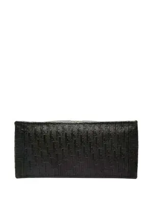 Dior 2019 Medium Oblique Embossed Leather Book Tote Bag