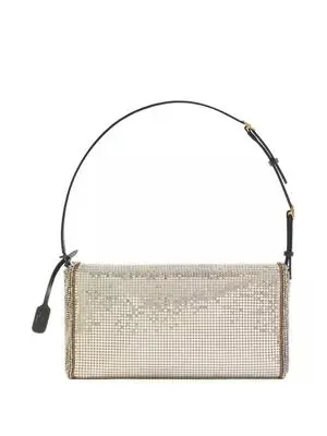 Valentino Garavani Devain Small Metallic Mesh Shoulder Bag