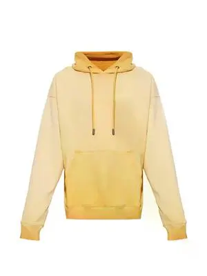 Off-White Logo-print Cotton Hoodie - Orange