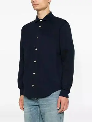 Eleventy Button-down Long-sleeve Shirt