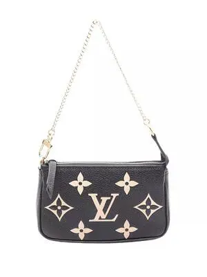 LOUIS VUITTON 2021-2026 Bicolor Monogram Empreinte Mini Pochette Accessoires Handbag