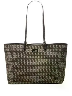 Fendi Zucchino Canvas Tote Bag
