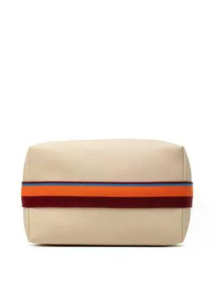 Hermès Large Toile Bride A Brac Pavillon Case Vanity Bag