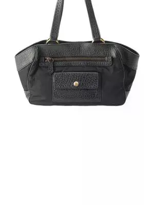 Prada Berlino Trimmed Tessuto Shoulder Bag