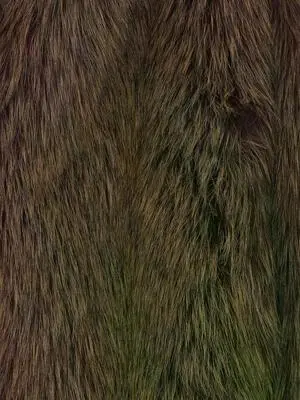 VALENTINI 1972 Faux-fur Coat With Notched Lapels