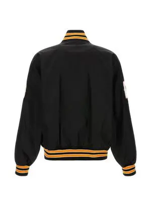Balenciaga Logo-patch Bomber Jacket
