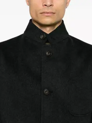 Corneliani High-neck Patch-pocket Jacket