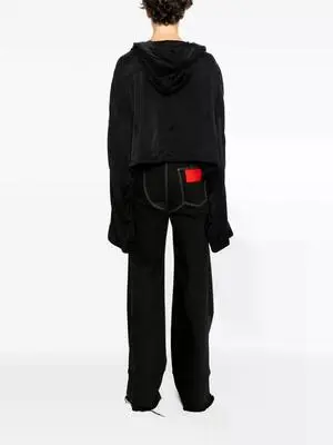 JULIUS Hooded Cropped Jacket