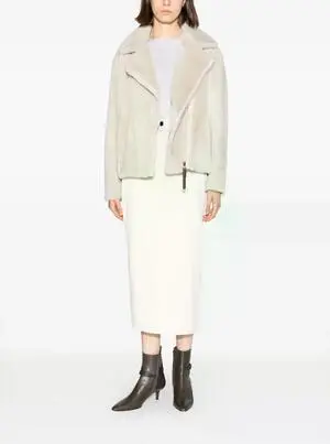 Brunello Cucinelli A-line Maxi Skirt - Neutrals