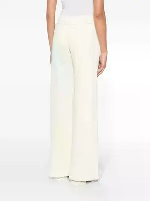 Off-White Cotton Track Pants With Signature Arrows Motif