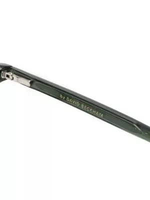 DB EYEWEAR BY DAVID BECKHAM Oval-frame Translucent Glasses