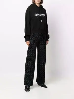 Off-White Logo-print Cotton Hoodie