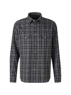 TOM FORD Check-pattern Western Shirt