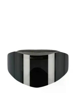 Balenciaga Shield Ski Goggles - Black