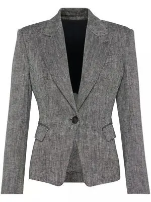 BRUNELLO CUCINELLI Brunello Cucinelli Single-Breasted Linen-Flax Blazer