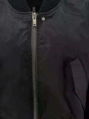 Rick Owens Secchia Ruched Cropped Bomber Jacket