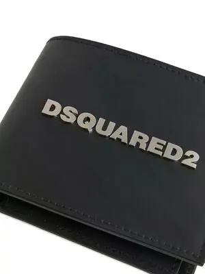 Dsquared2 Logo-plaque Leather Wallet