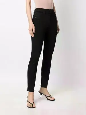 Off-White Slogan Logo-print Skinny Jeans