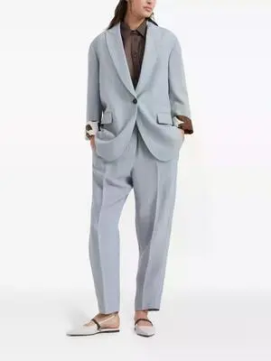 Brunello Cucinelli Single-breasted Trouser Suit