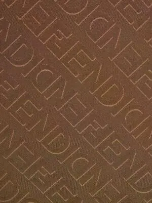 Fendi Logo-print Virgin-wool Scarf