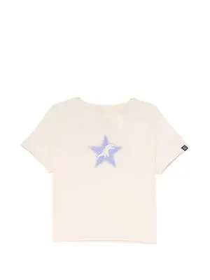 AGNES B. Graphic Print T-shirt - Neutrals