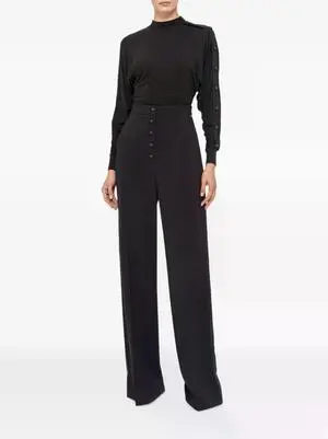 NISSA High-waist Wide-leg Trousers
