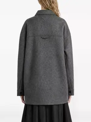 Prada Button-up Patch-pocket Jacket