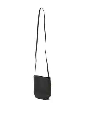 THE ROW Ns Park Grained Leather Shoulder Bag