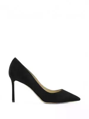 JIMMY CHOO Romy 85 Suede Pointed Pumps