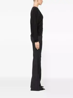 NISSA Draped Tencel™ And Wool Top