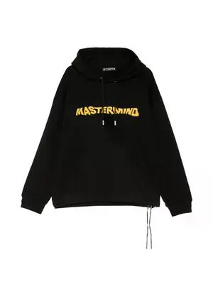 MASTERMIND WORLD Skull Embroidered Hoodie - Black