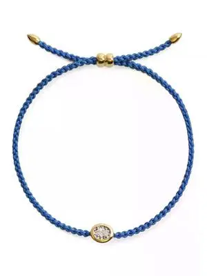 Monica Vinader Oval Cord Diamond Bracelet