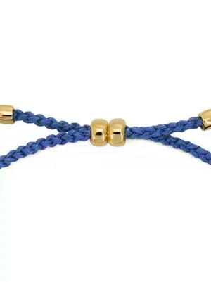 Monica Vinader Oval Cord Diamond Bracelet - Blue
