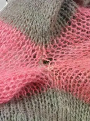 Fendi 2010s Ribbed Turtleneck Sweater